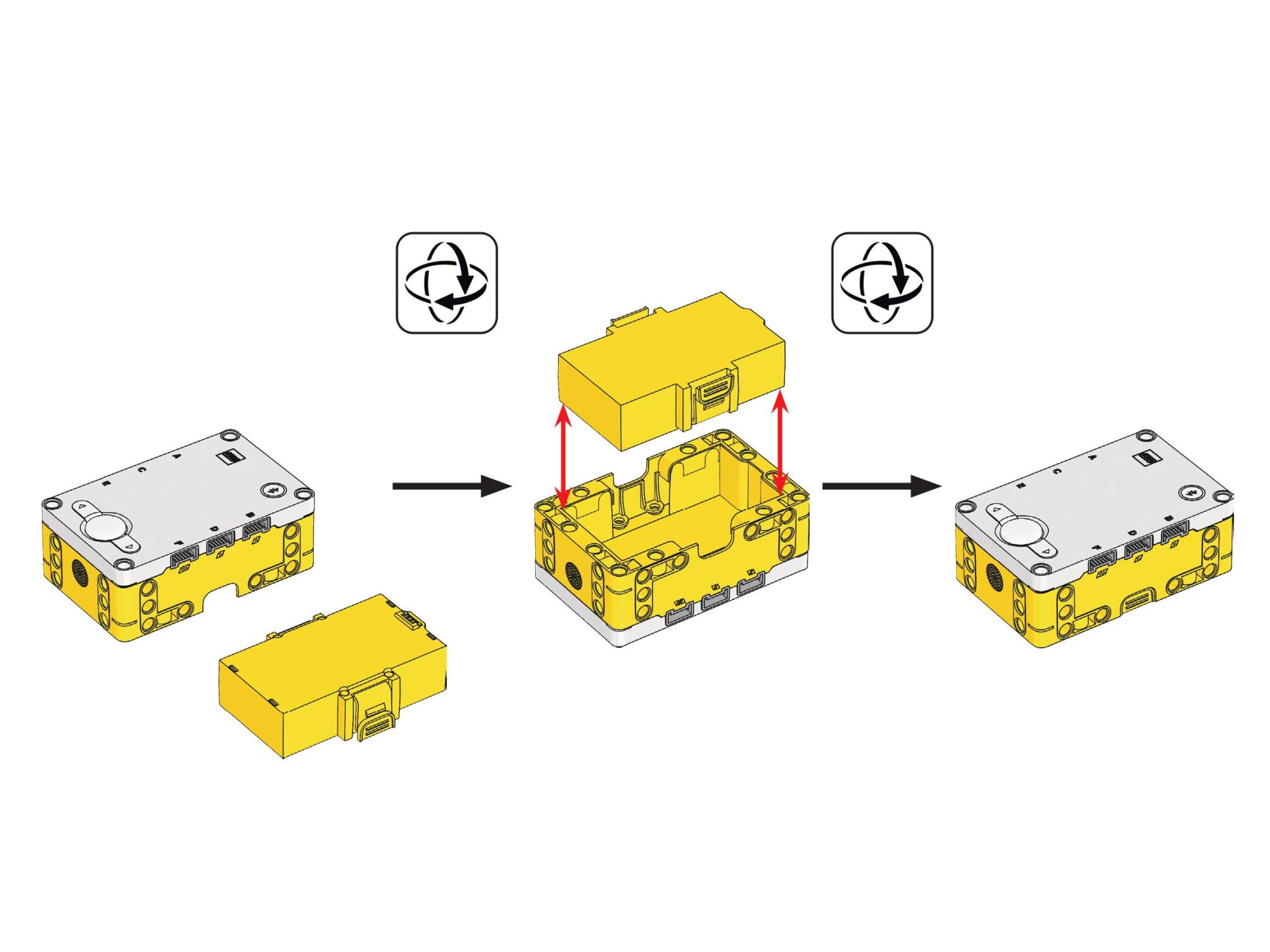 Lession 1 : Hướng dẫn lắp ráp phần thân robot (Hướng dẫn lắp ráp Lego ...